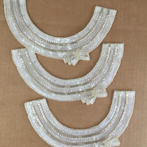 Vintage Collar, 70s Collar, Sequins Collars. Collar Supply for DIY ...