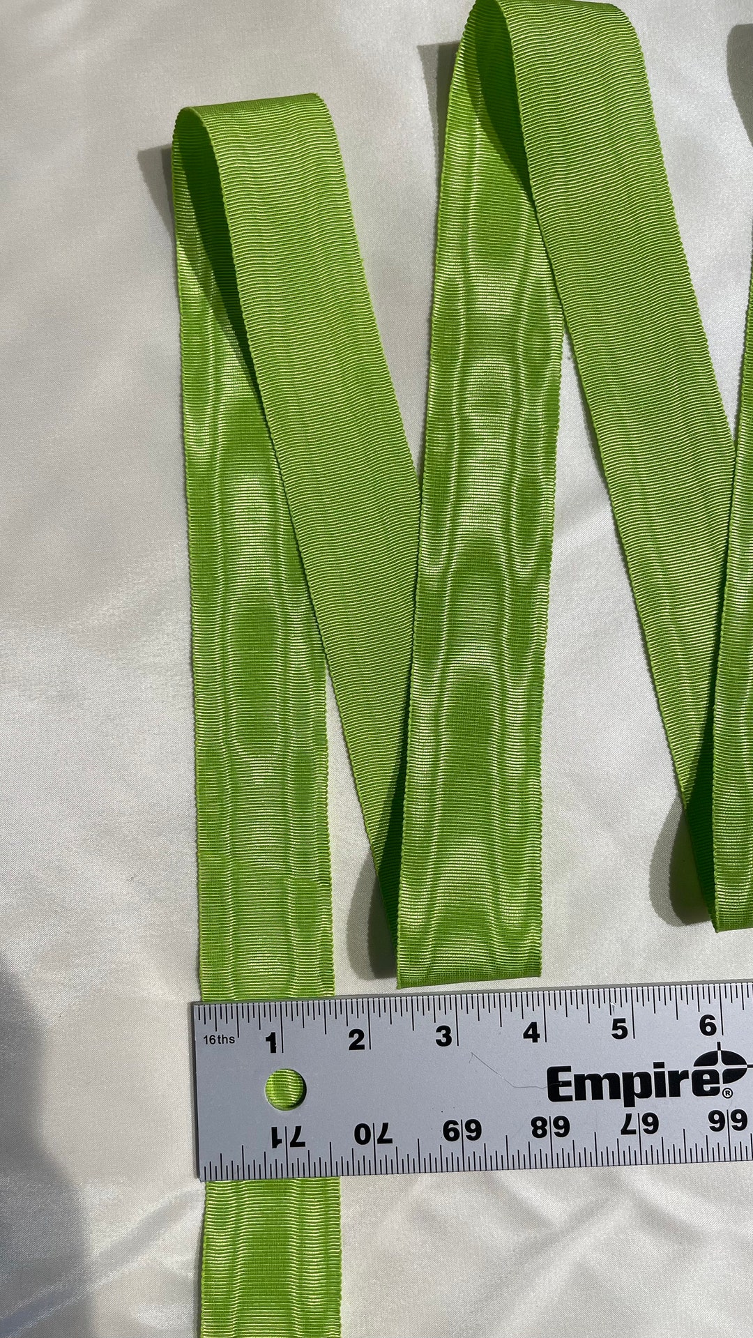 Vintage French Moire Grosgrain Ribbon. Made in France. Sold by the Yard ...