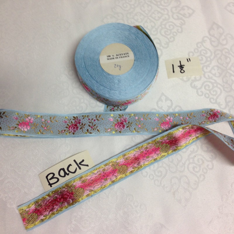 Floral Ribbon - Etsy