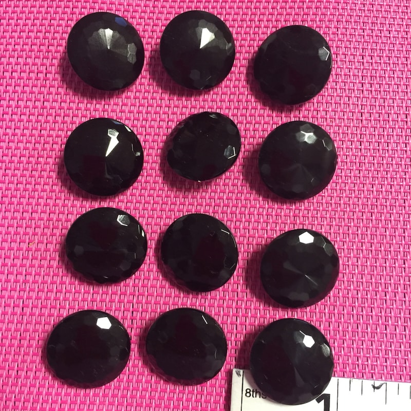 Sparkling Glass Buttons - Etsy