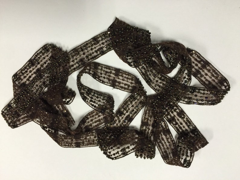 This Stunning Beaded Trim is Perfect for Your Embellishments. 35 Inches ...