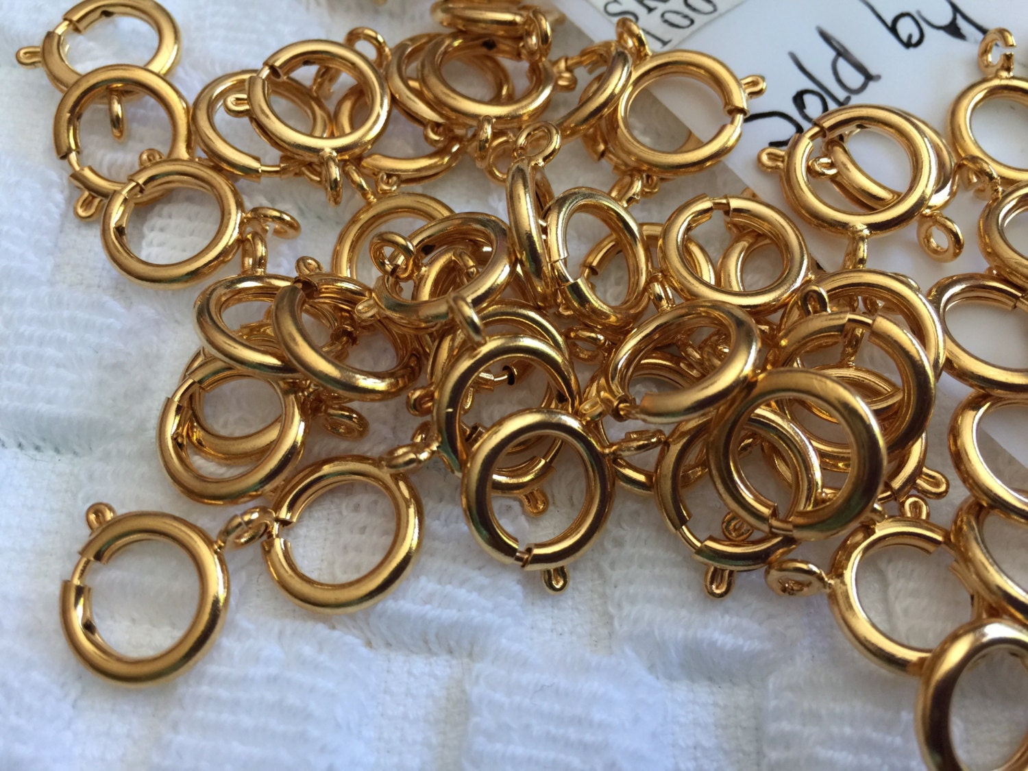 6 Spring Claspgold Plated Claspgold Spring Claspgold Plated - Etsy