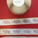 French Vintage Floral Ribbon With Pattern. Made in France. - Etsy