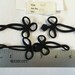 2 Pairs Black Braided Cord Frog Closure Buttons. - Etsy