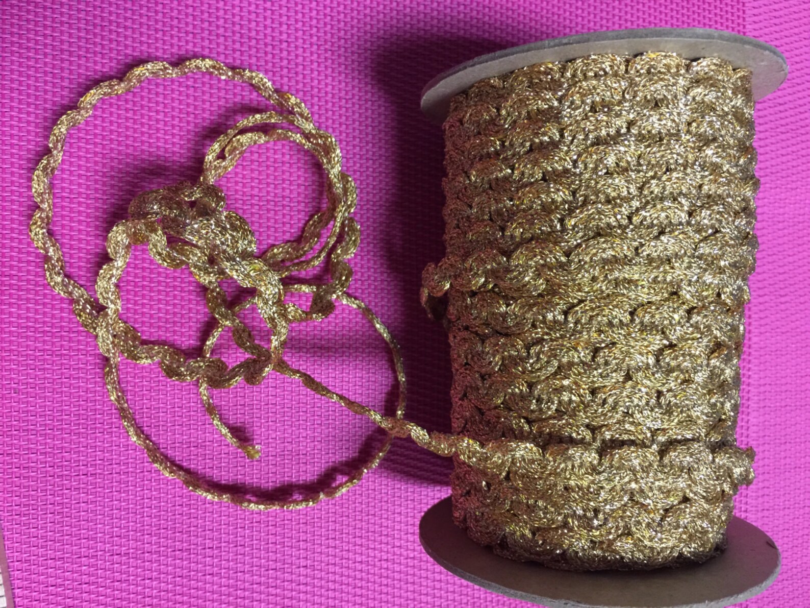 48 Yards of Metallic Gold Ric Rac Ribbon Gold Zigzag Ribbon - Etsy