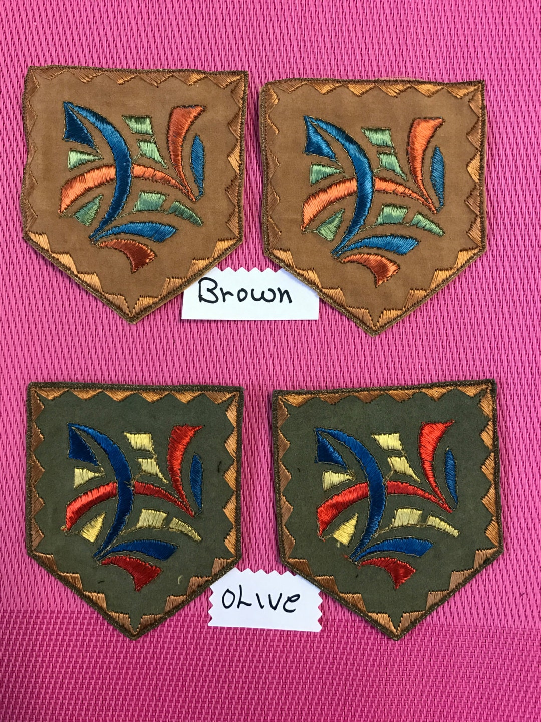 Vintage Pocket Patches. Vintage Embroidered Patch Made in Switzerland ...