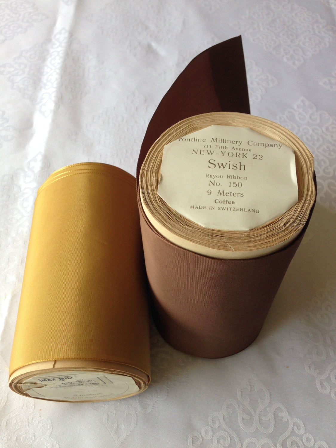 Vintage 4 3/4 Wide Ribbon Made in Switzerland Sold by | Etsy