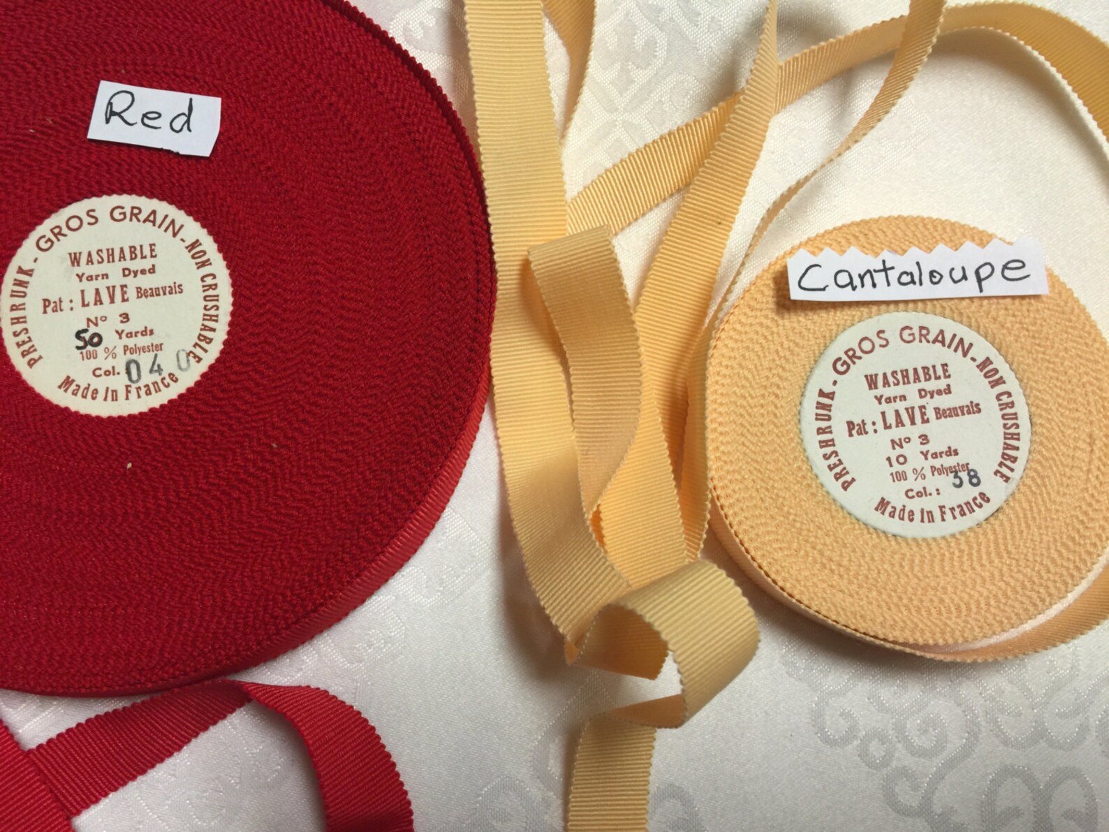 Vintage Grosgrain Ribbon.millinery Grosgraingrosgrain Ribbon. - Etsy