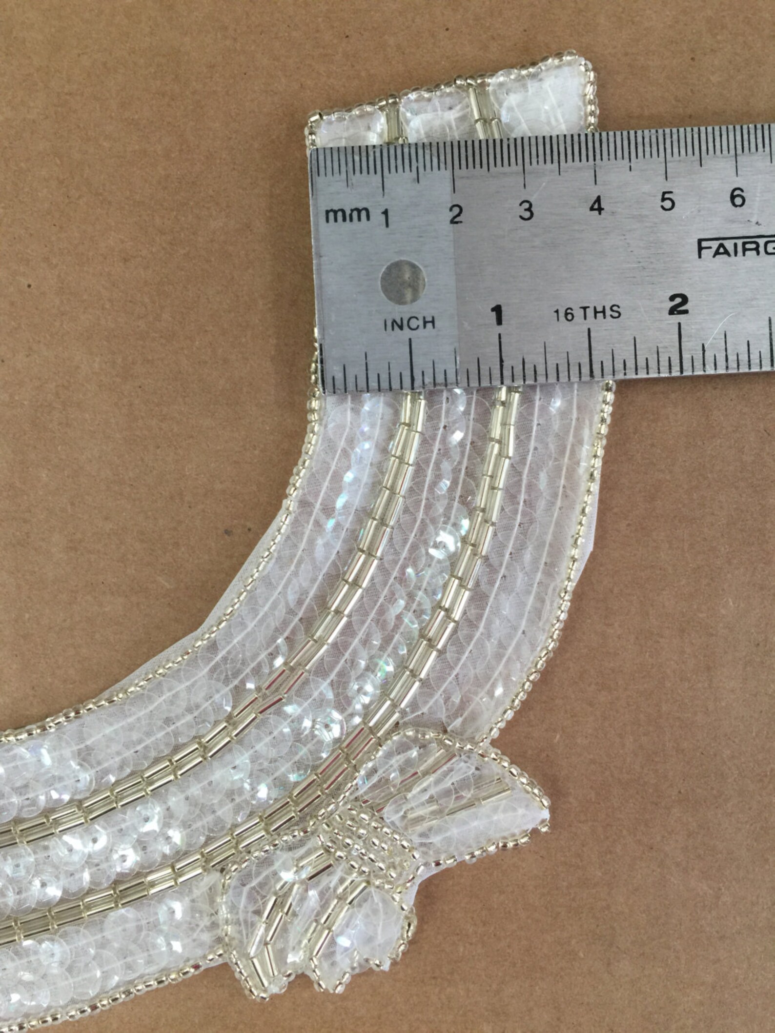 Vintage Collar 70s Collar Sequins Collars. Collar Supply for - Etsy