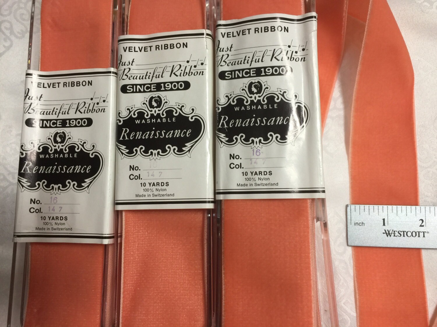 Vintage Renaissance Velvet Ribbon. Sold by the Roll of 10 | Etsy