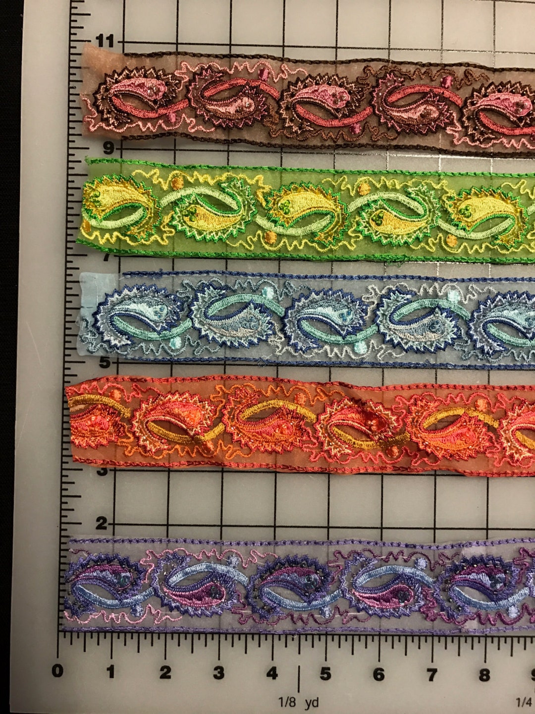 Beaded Corded Trim. Beaded Trims,trims. Sold by the Yard. - Etsy