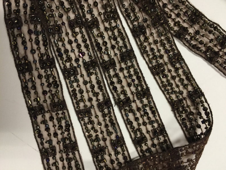 This Stunning Beaded Trim is Perfect for Your Embellishments. 35 Inches ...