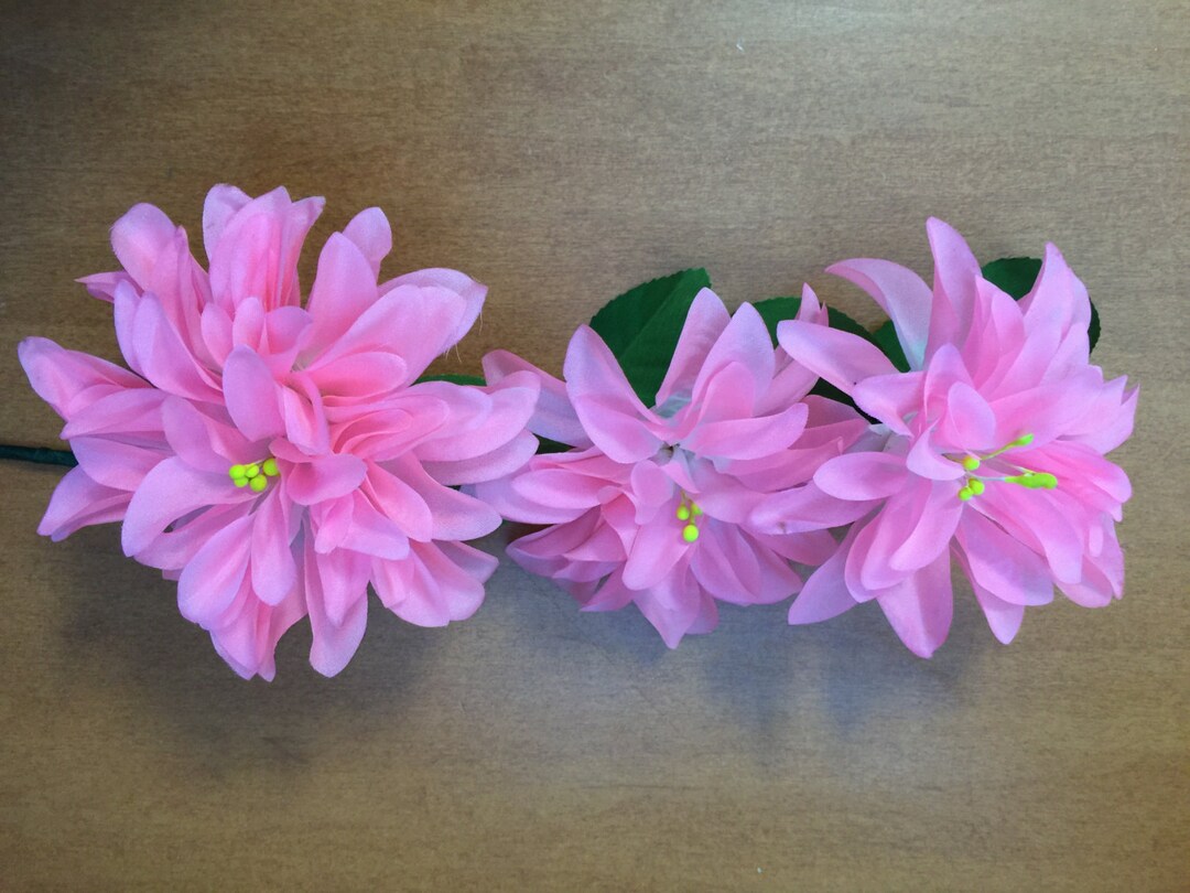 6 Single Stems With Flowers.sprigs Artificial Flowers for Millinery.hat ...