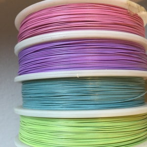 7 Strands Nylon Coated Beading Wire. Craft Wire, Jewellery Wire. Sold ...