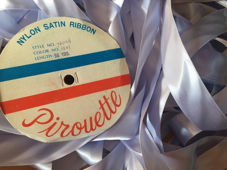 Vintage Ribbons.10 Yards of Double Faced Satin Ribbons 1 1/2 | Etsy