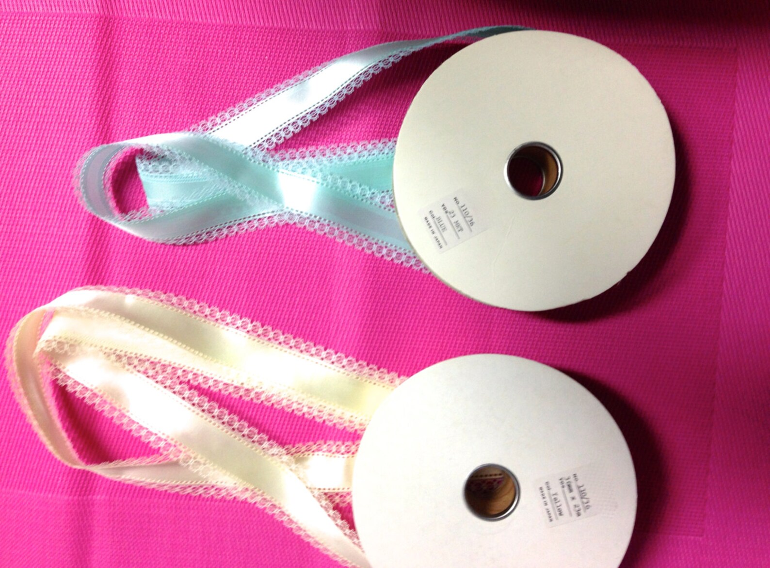 10 Yards of Double Edged Lace Ribbon, Made in Japan. 1 3/8 Wide. - Etsy