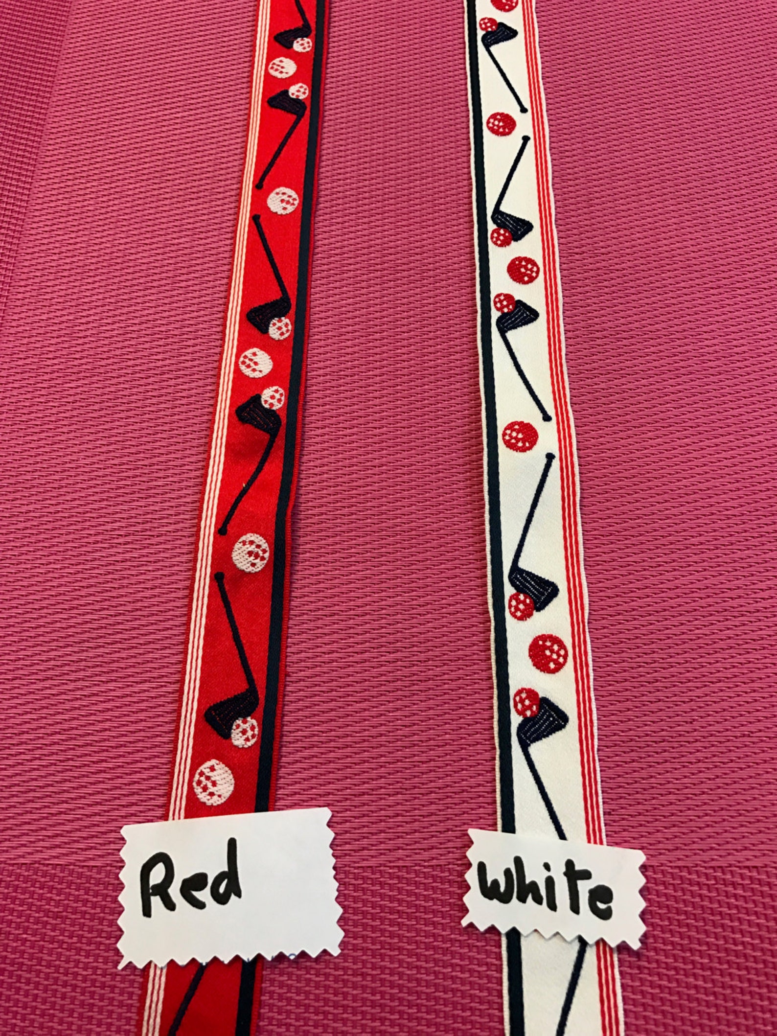 Vintage Gold Club Ribbon Jacquard Nautical Ribbon. Sold by - Etsy