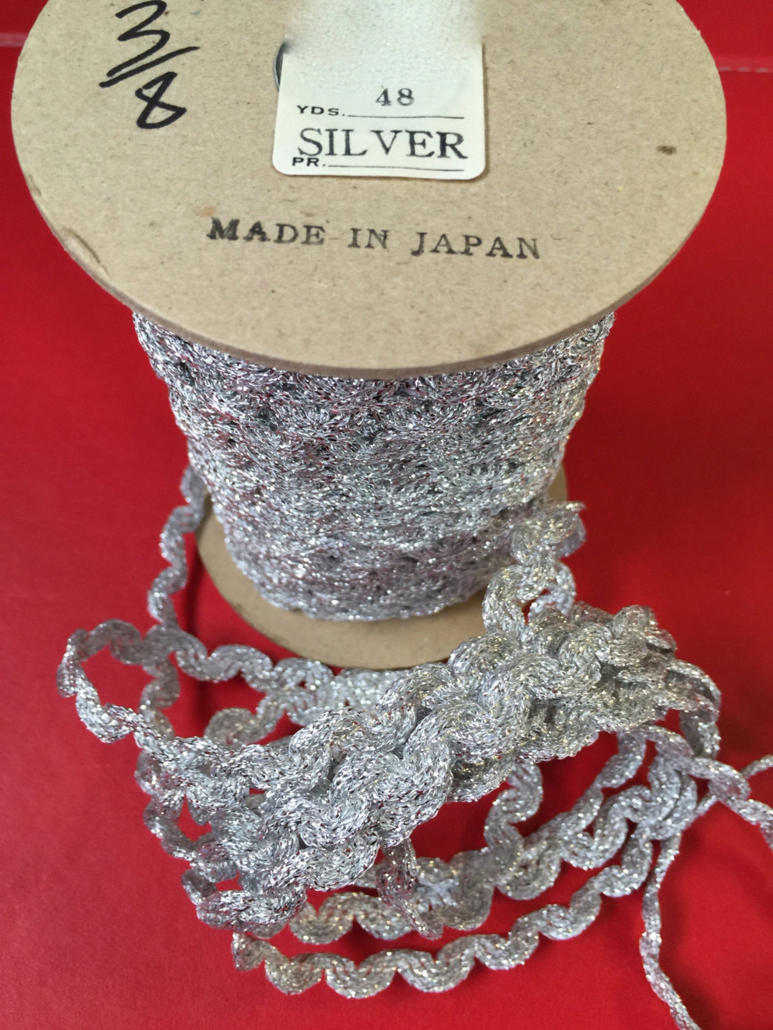 48 Yards of Metallic Gold Ric Rac Ribbon Gold Zigzag Ribbon | Etsy