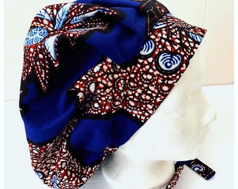 African Print Cap - Etsy