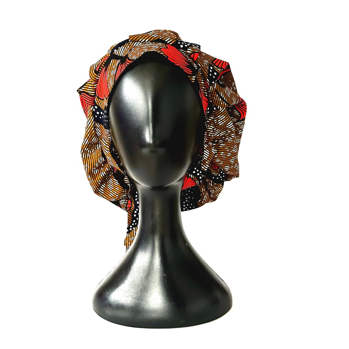 African Fabric Bouffant Surgical Cap. Cap Scrub. Medical OR Nurse Hat ...