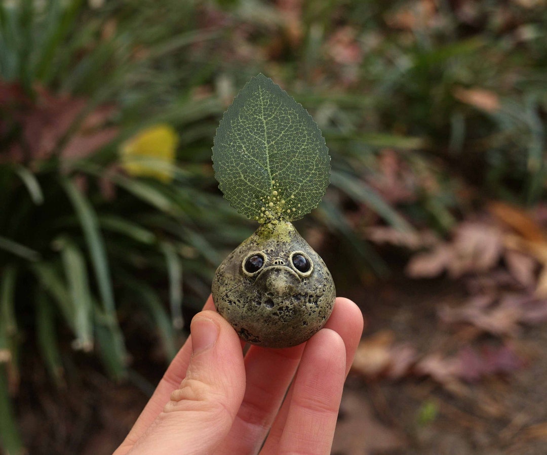 Fantasy Creature Mandrake Polymer Clay Sprout Troll - Etsy
