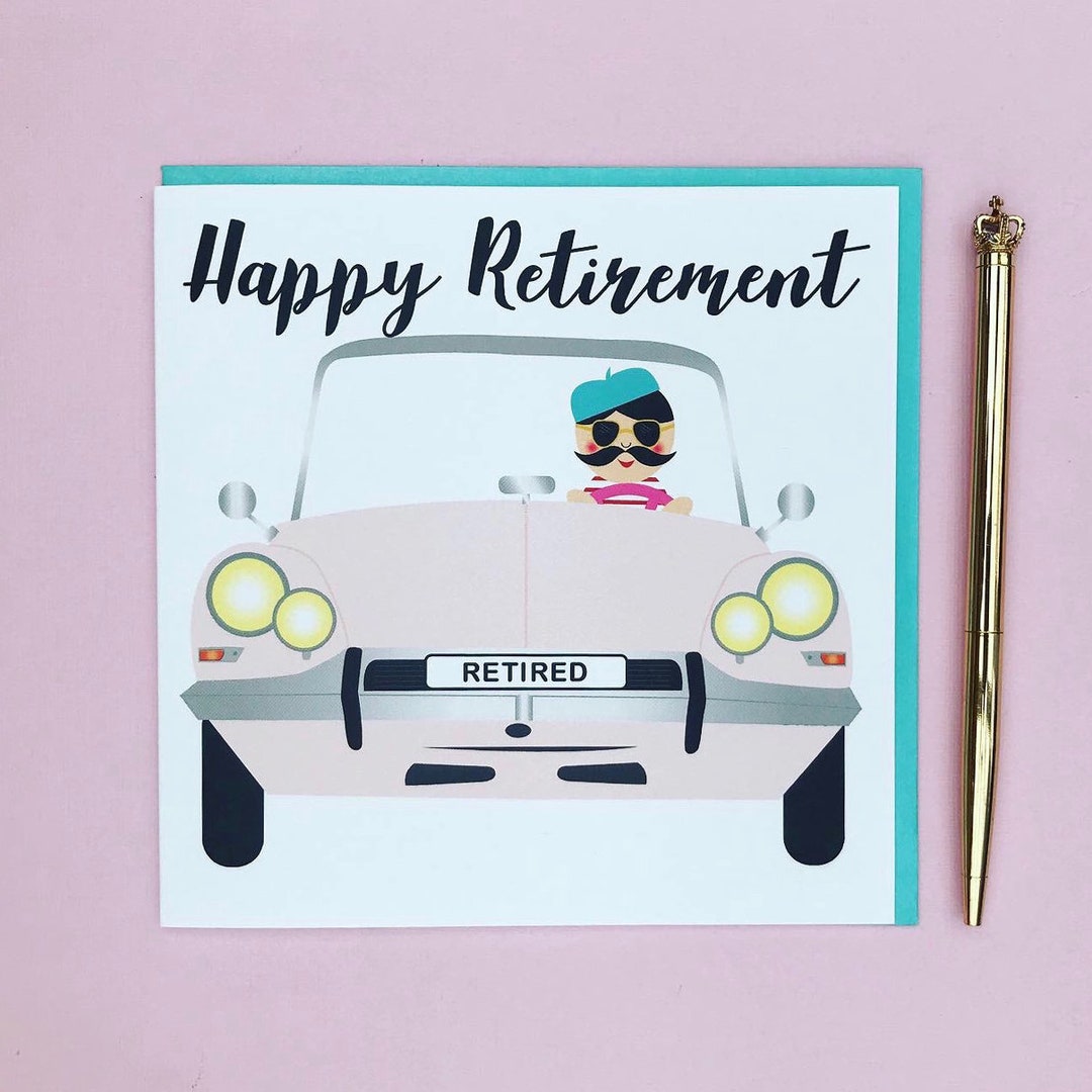 Male Retirement Card Happy Retirement for Men for Him - Etsy