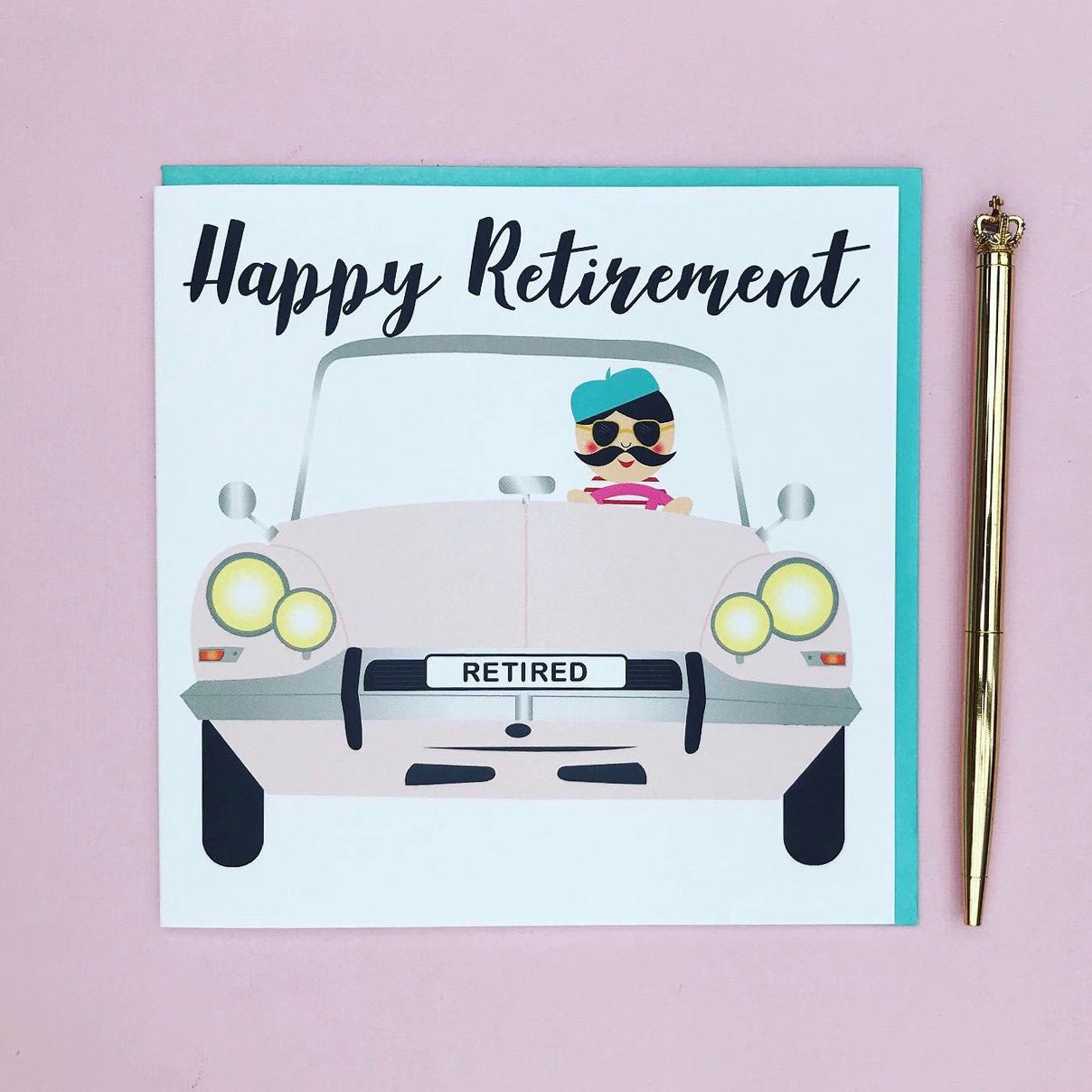 Male Retirement Card Happy Retirement For Men For Him Etsy