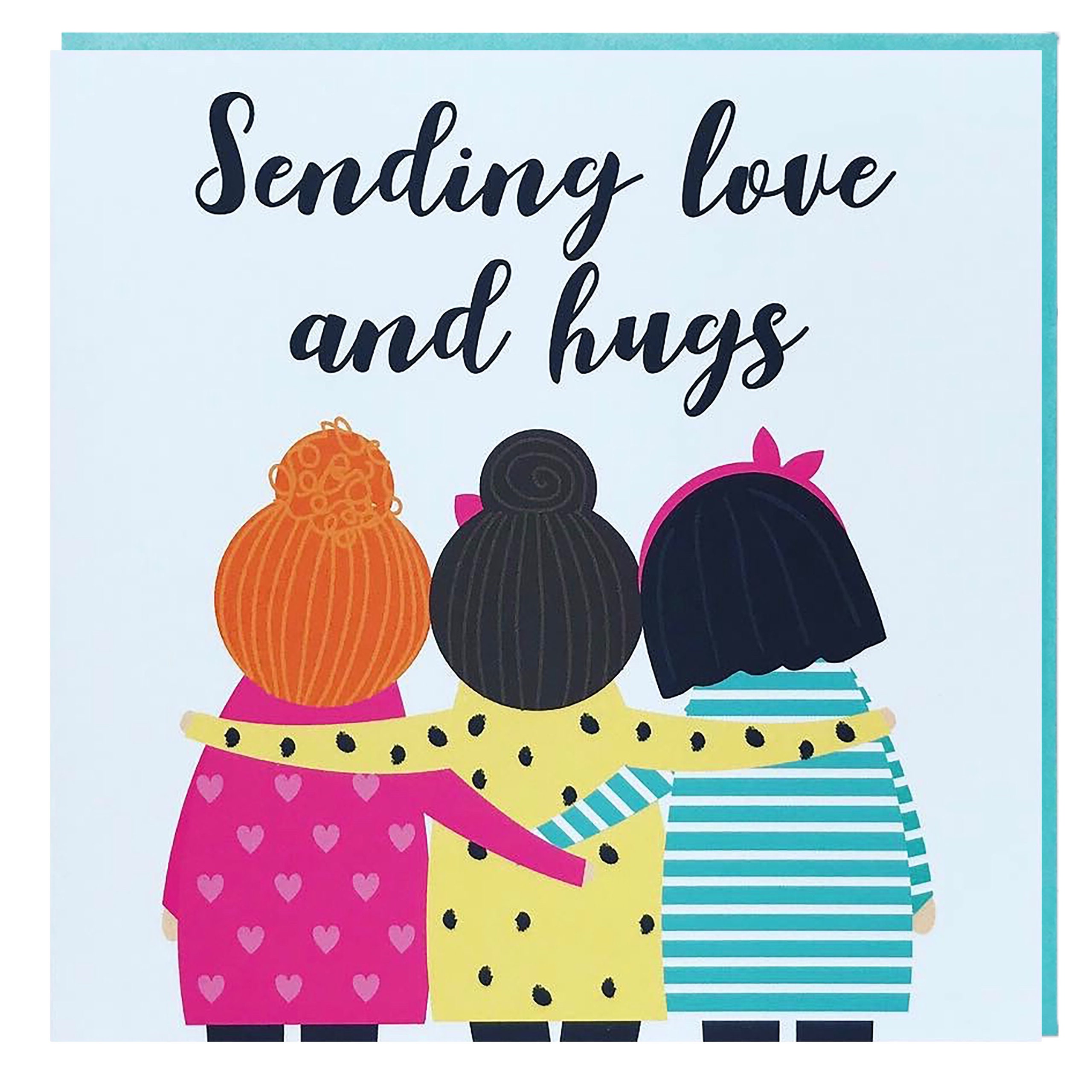 Thinking of you card to send to friends and family | Etsy
