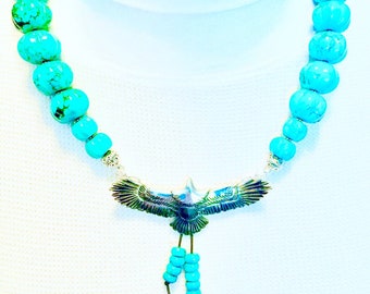 Carved Turquoise Eagle - Etsy