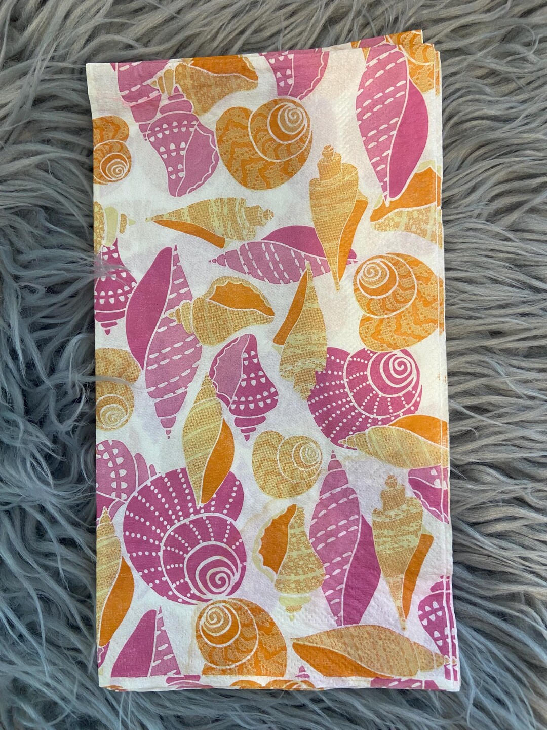 Sea Shells - Napkin - Tissue - Decoupage - Crafting - Etsy