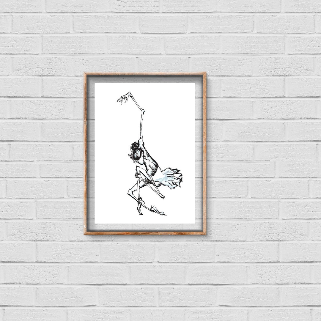 Title: "the Bow" Pen and Ink Drawing Print - Etsy