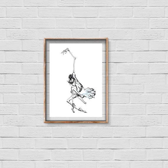 Title: the Bow Pen and Ink Drawing Print - Etsy