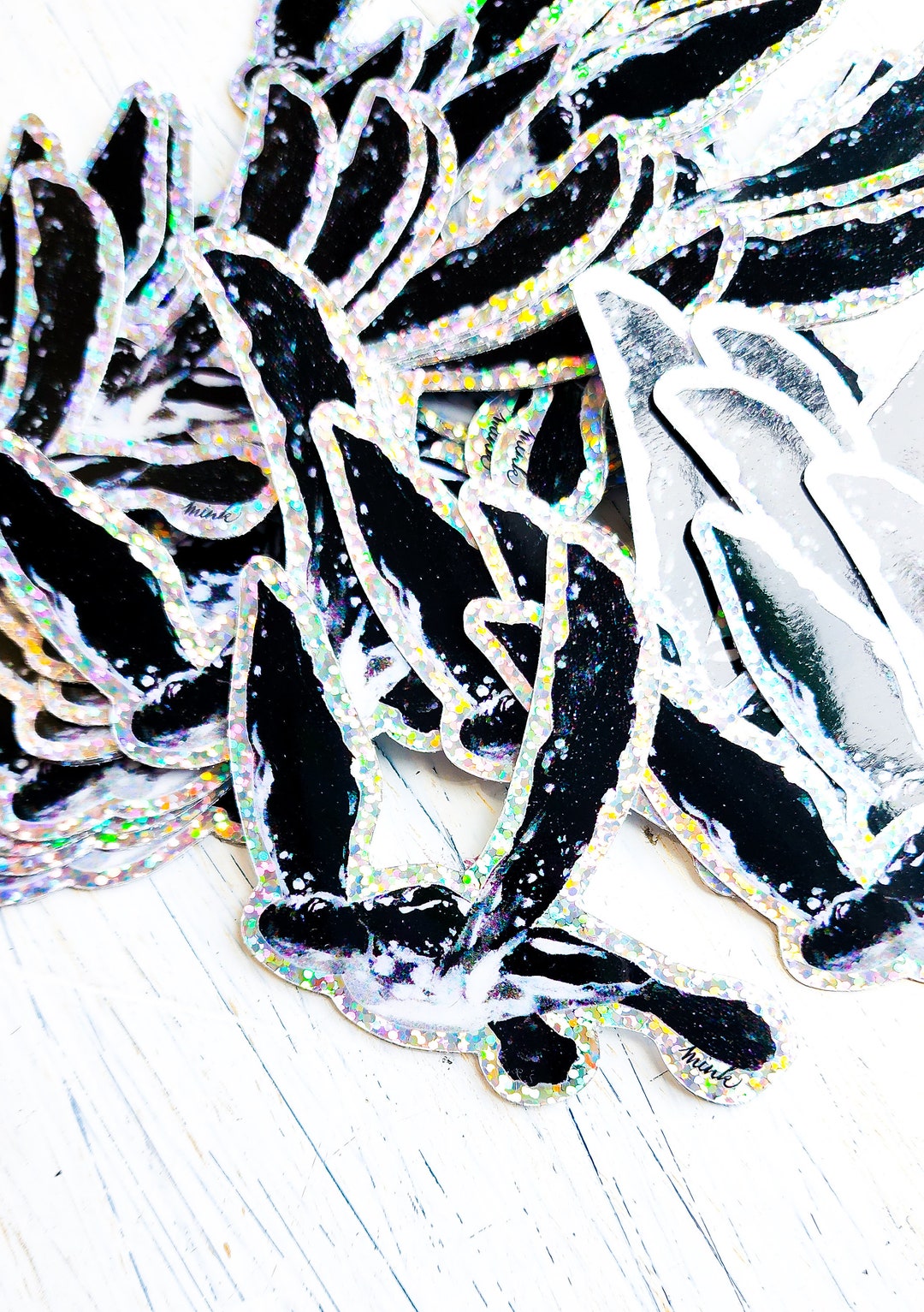 Sea Turtle Glitter Sticker, Vinyl Sticker, Fade and Scratch Resistant ...