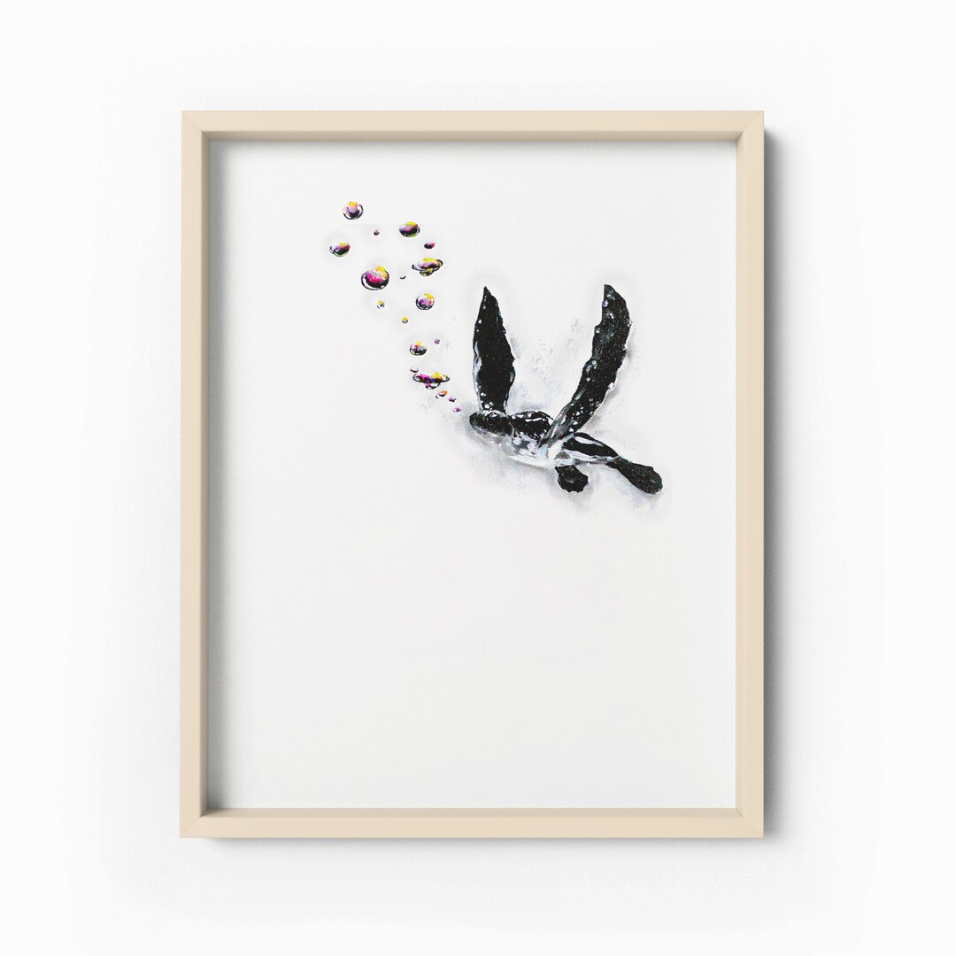 Maverick Sea Turtle Print, Sea Turtle Art, Sea Turtle Art Print, Sea ...
