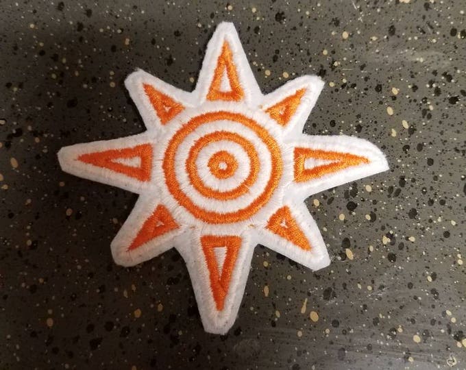Digimon- Crest of Courage Sew on Patch - Etsy