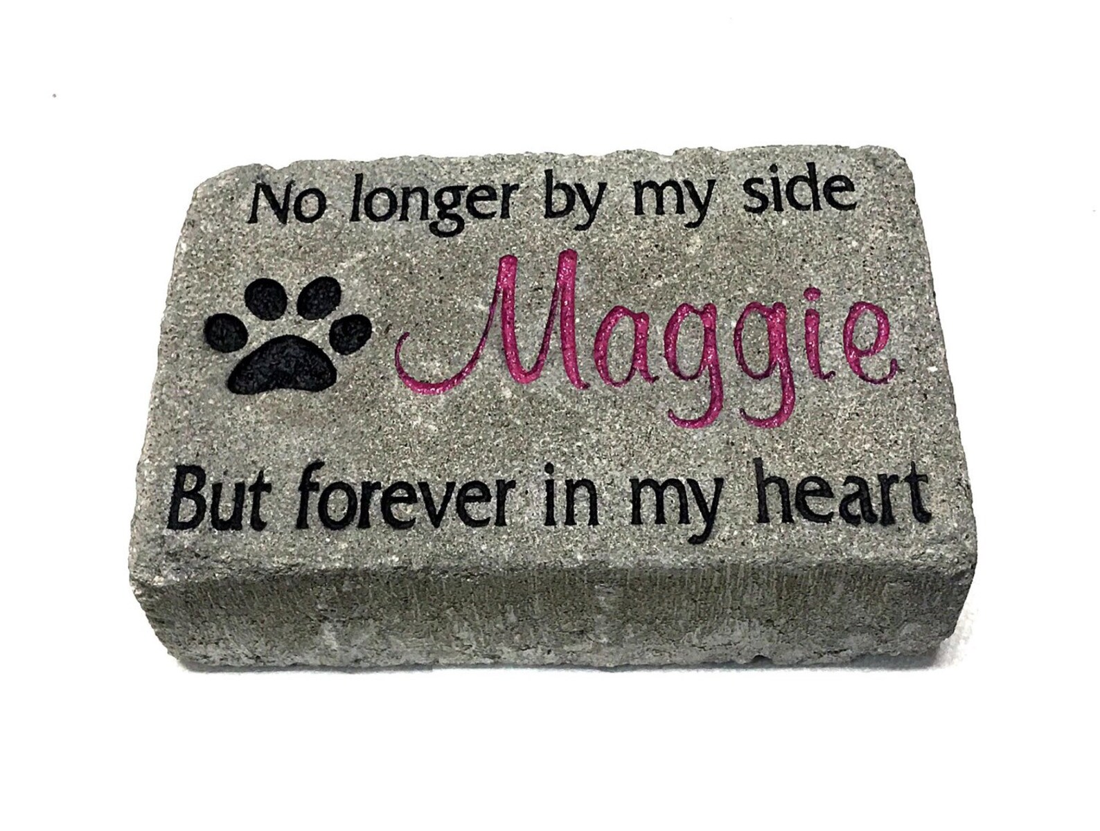 Memorial Stone. PERSONALIZED Memorial Gift. Remembrance Stone. - Etsy