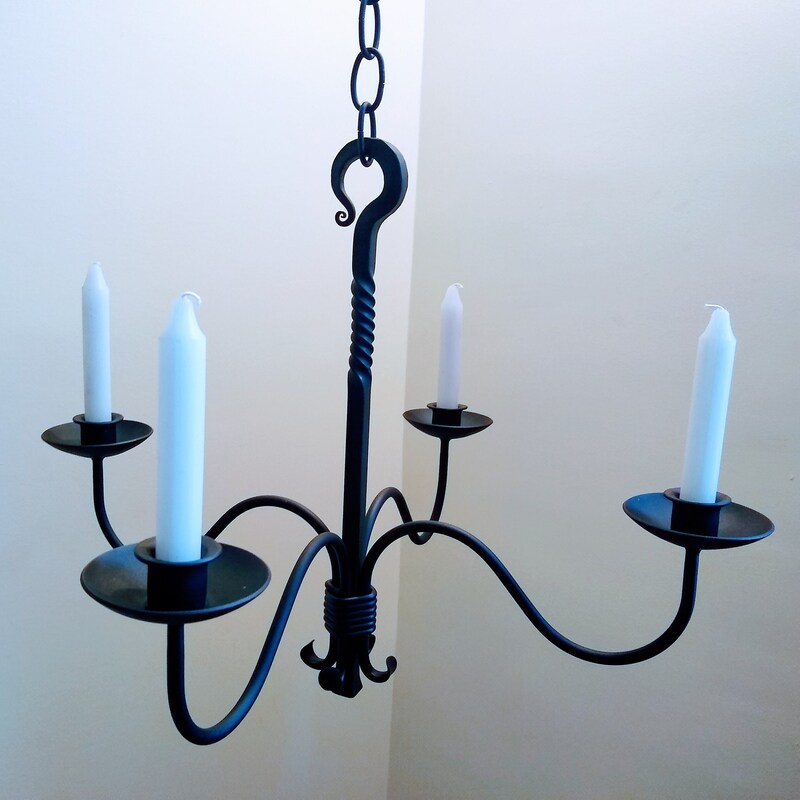 Candle Chandelier - Etsy