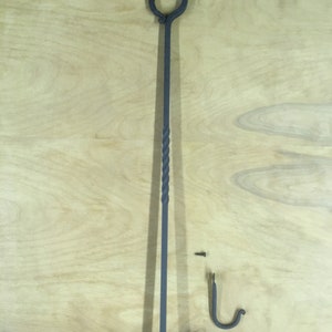Hand Forged Fireplace/woodstove Ash Rake - Etsy