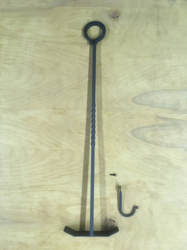Hand Forged Fireplace/woodstove Ash Rake - Etsy