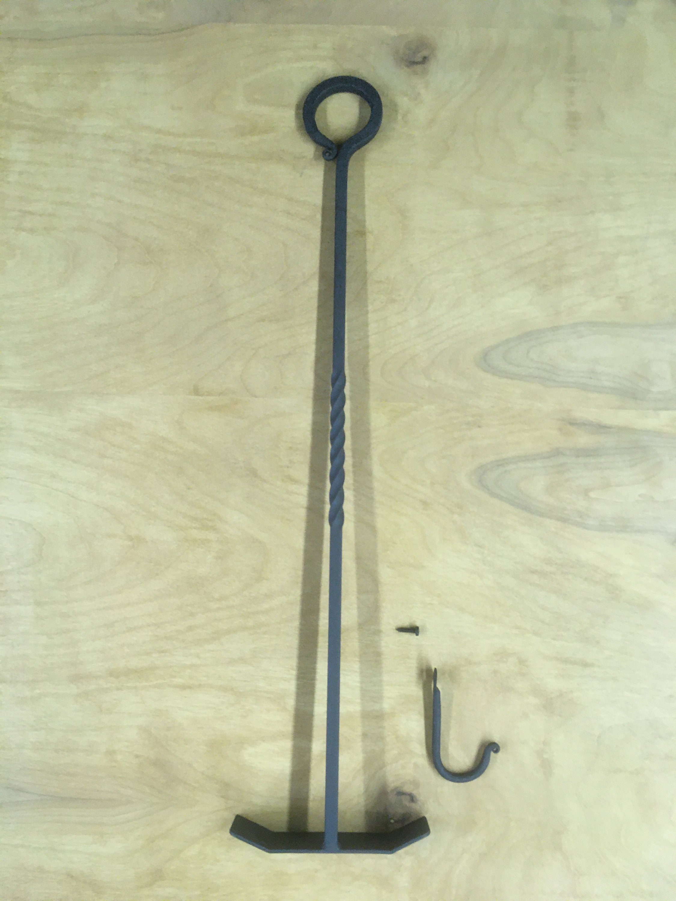 Hand Forged Fireplace/woodstove Ash Rake - Etsy