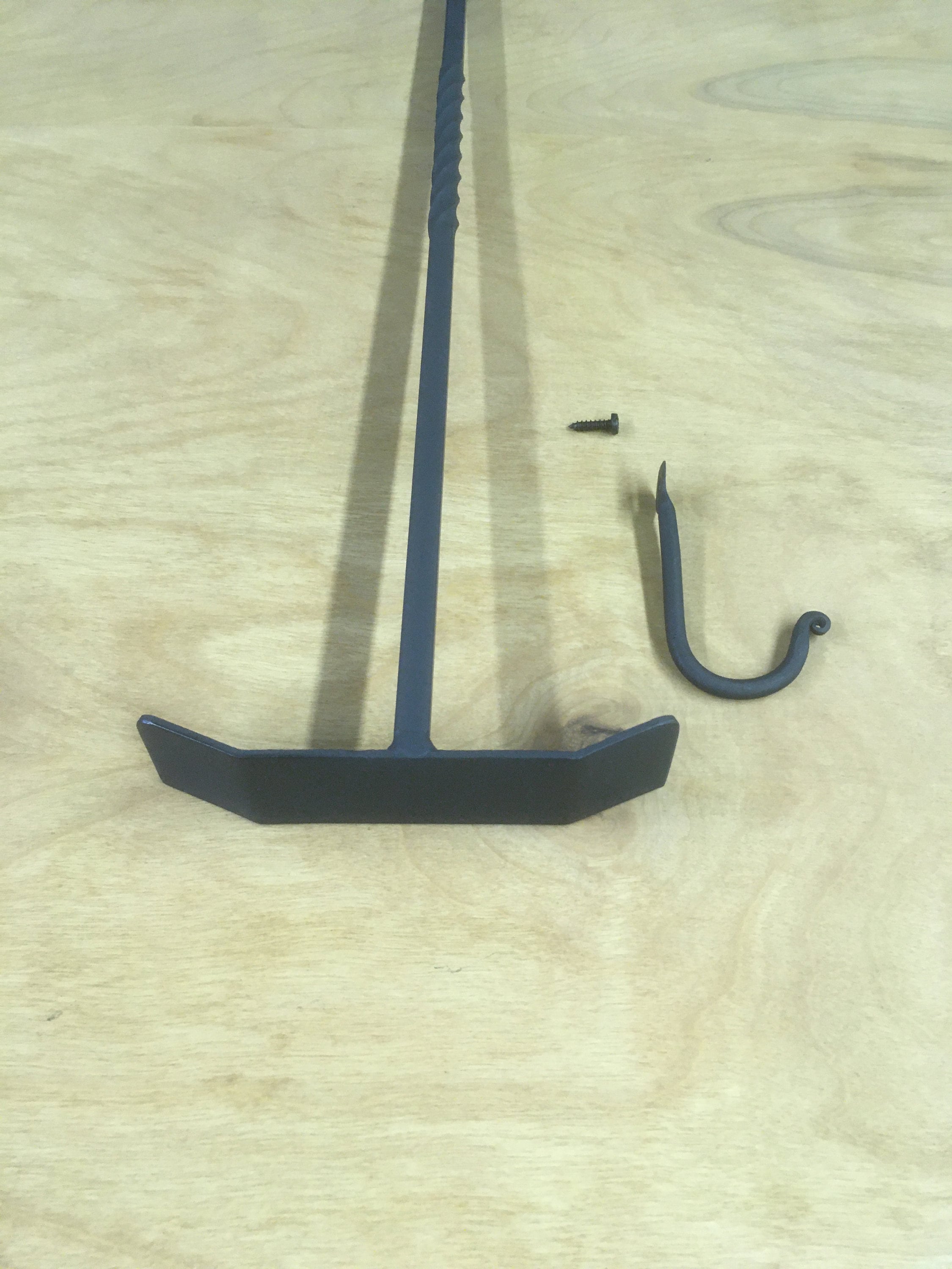 Hand Forged Fireplace/woodstove Ash Rake - Etsy