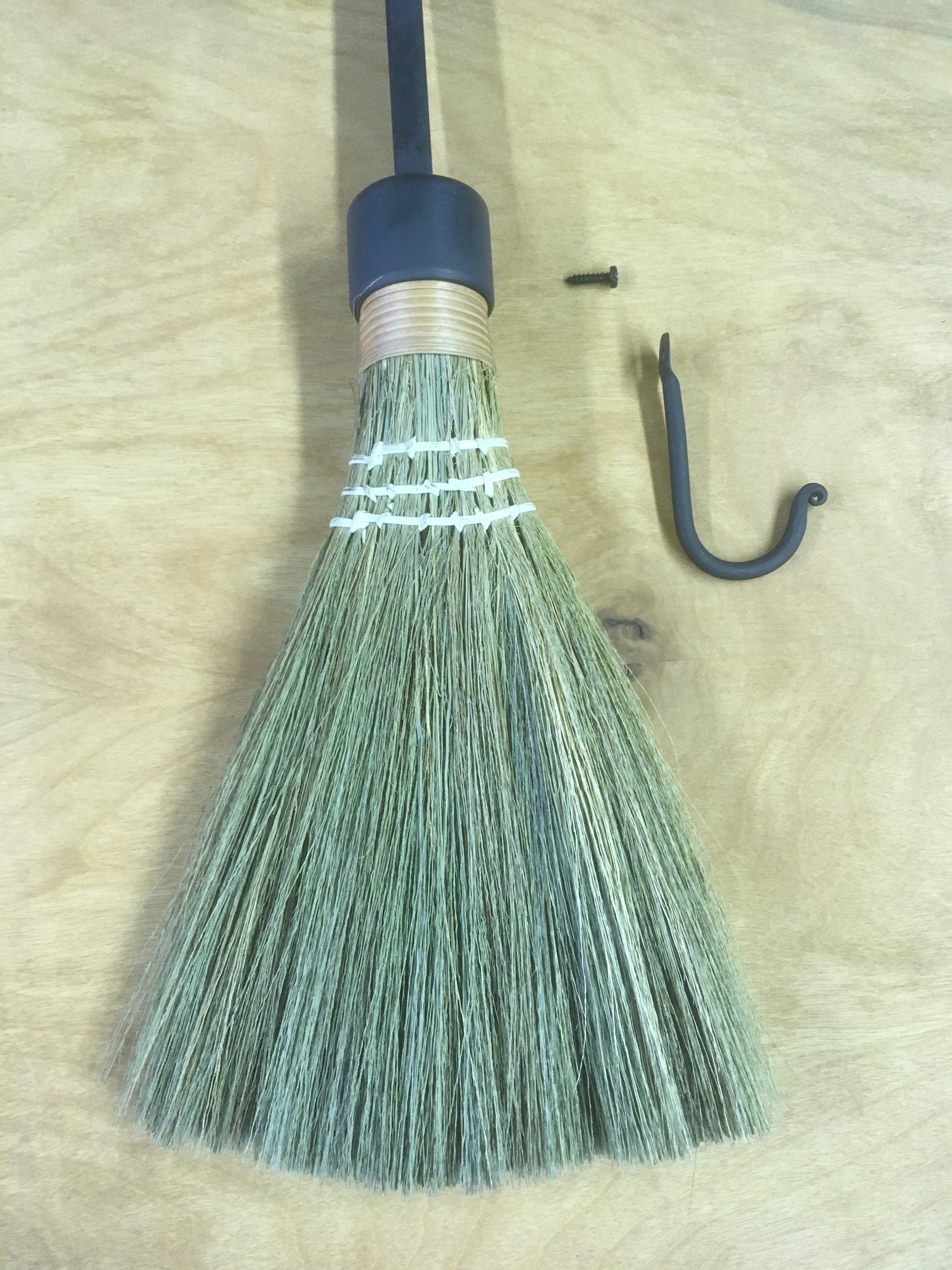 Hand Forged Fireplace Broom - Etsy