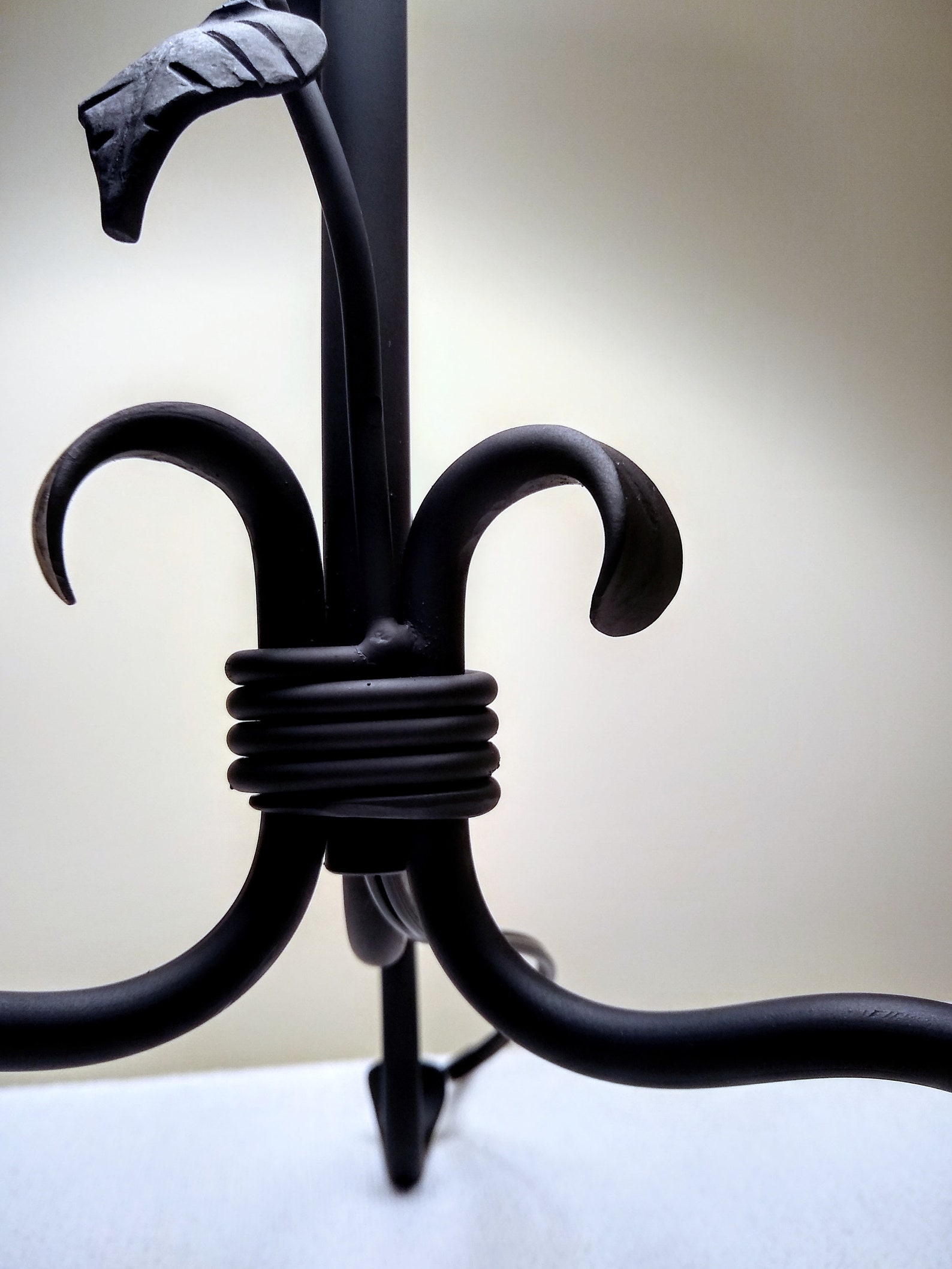 Hand Forged Vine Table Lamp - Etsy