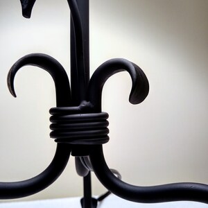 Hand Forged Vine Table Lamp - Etsy