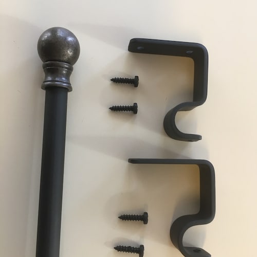 Custom Length Curtain Rods - Etsy