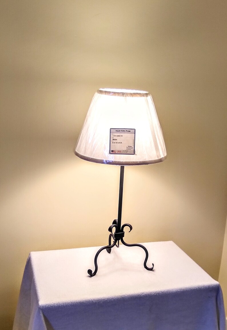 Hand Forged Table Lamp Decorative - Etsy