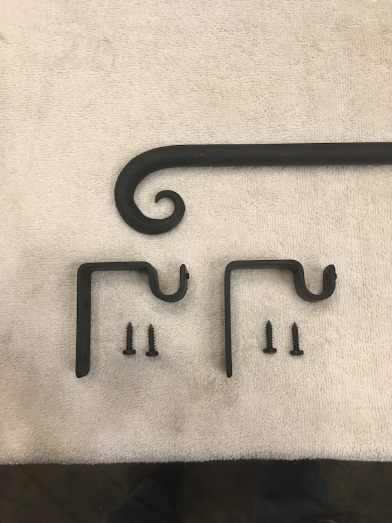 Custom Length Curtain Rods - Etsy