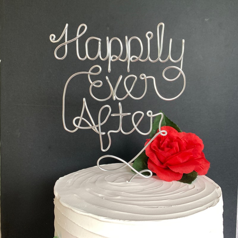 Wire Cake Topper - Etsy