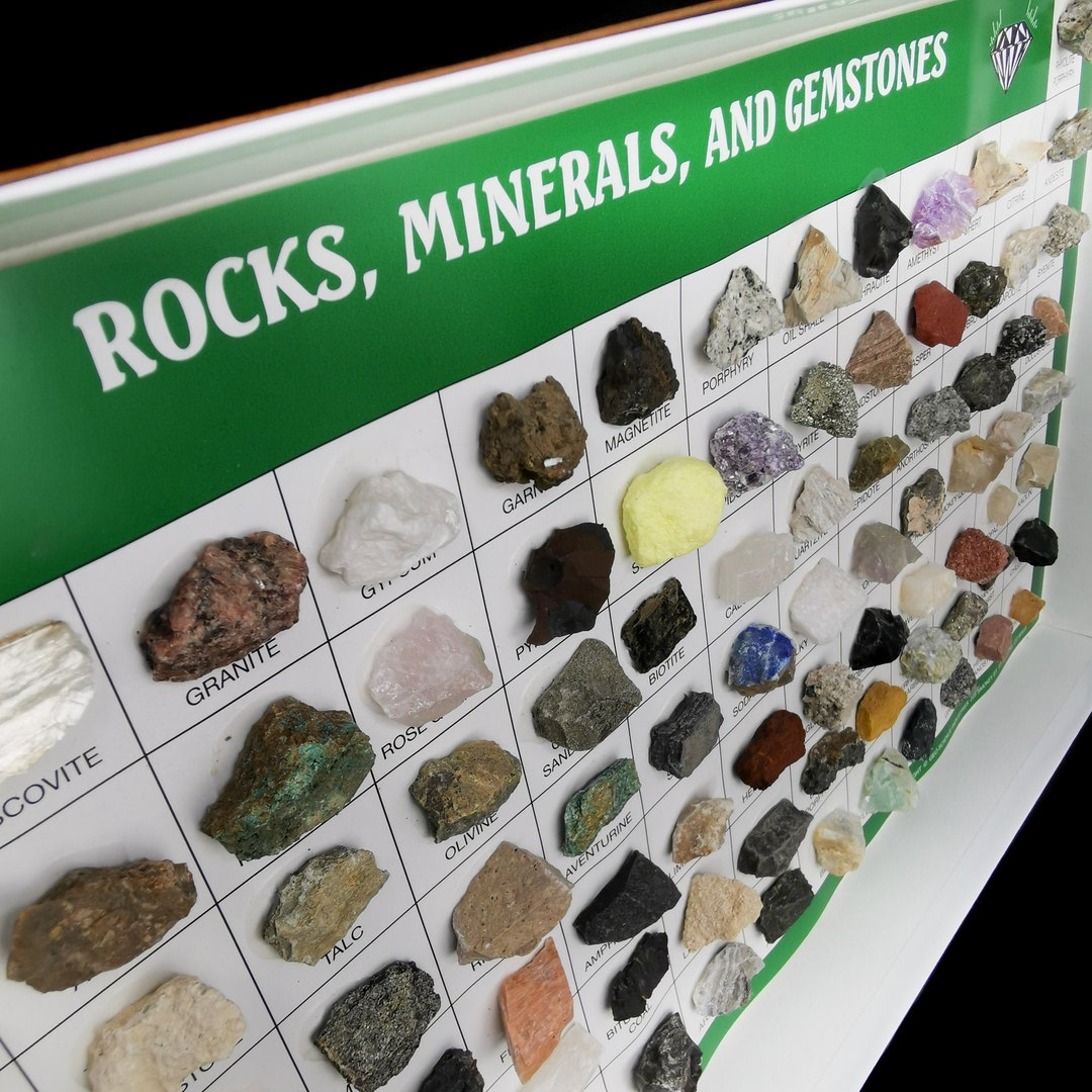 100 Pieces - Mineral Set - Etsy