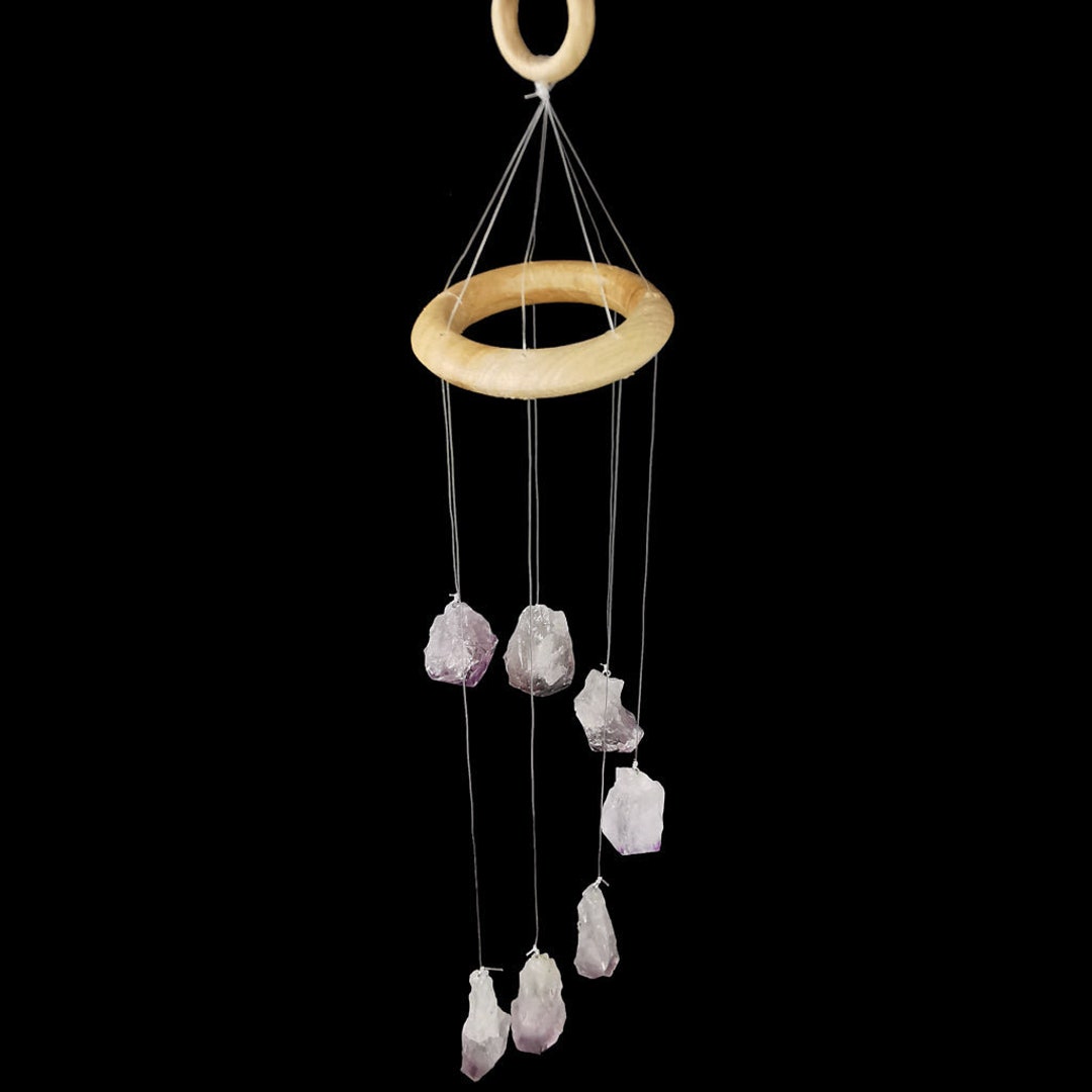 Amethyst - Wind Chime - Etsy
